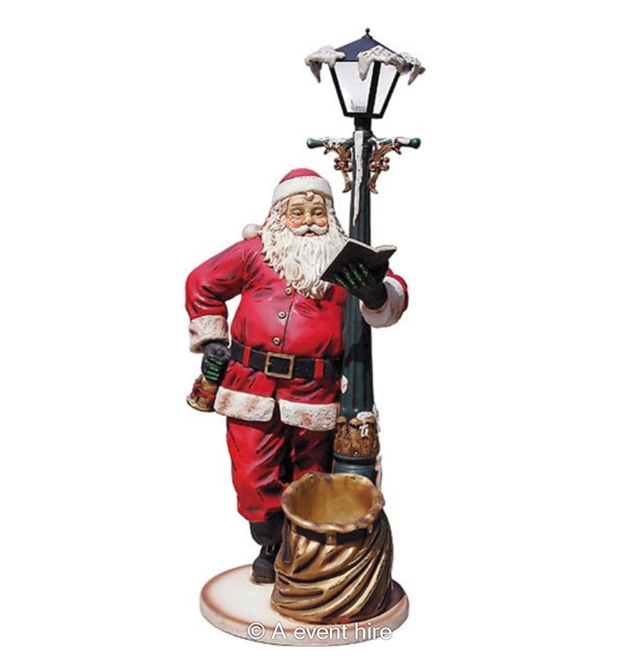 Life Size Santa Prop Hire – Christmas Props UK