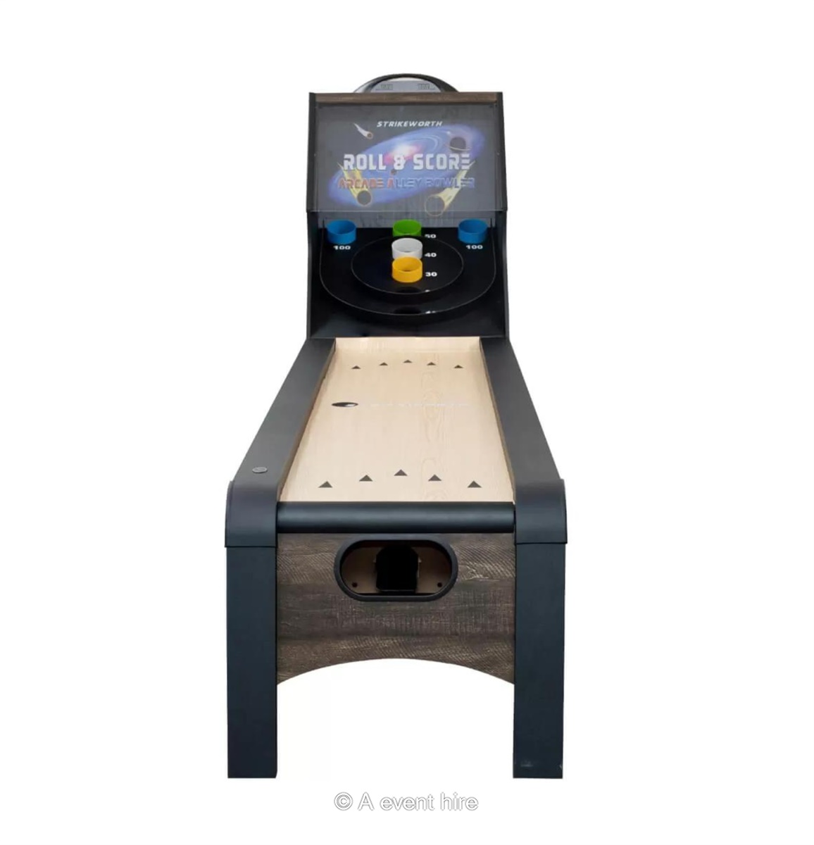 Roll & Score Arcade Alley Bowler Hire