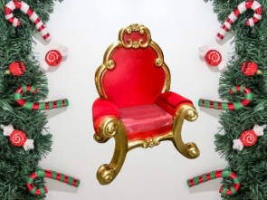 Santa Throne Chair Hire | Christmas Props Hire UK